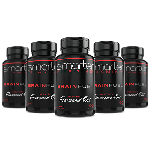 Smarter Brain Fuel made with Flaxseed Oil | SmarterVitamins
