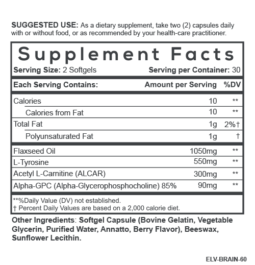 Smarter Brain Support made with Flaxseed Oil | SmarterVitamins