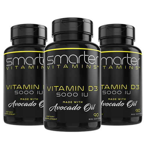 Smarter Vitamin D3 5000 IU Softgels | SmarterVitamins