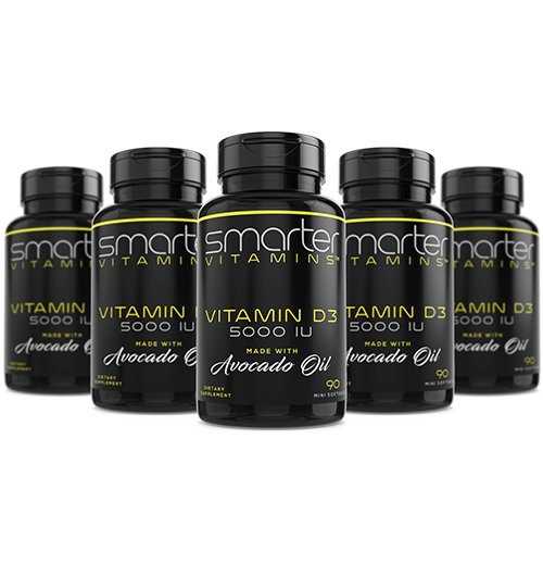 Vitamin D3 5000 IU Softgels | SmarterVitamins